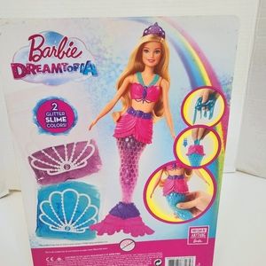 Mattel | Toys | Barbie Dreamtopia Slime Mermaid Doll With 2 Slime ...